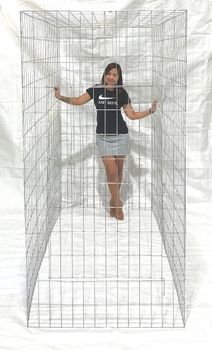 Heavy Duty X-Large Fly Pen 1m x 2m x 2m (Code Red) – wood enterprises