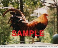 Wood Enterprises T-Shirt Red Rooster #1 (Reb x RH) – wood enterprises